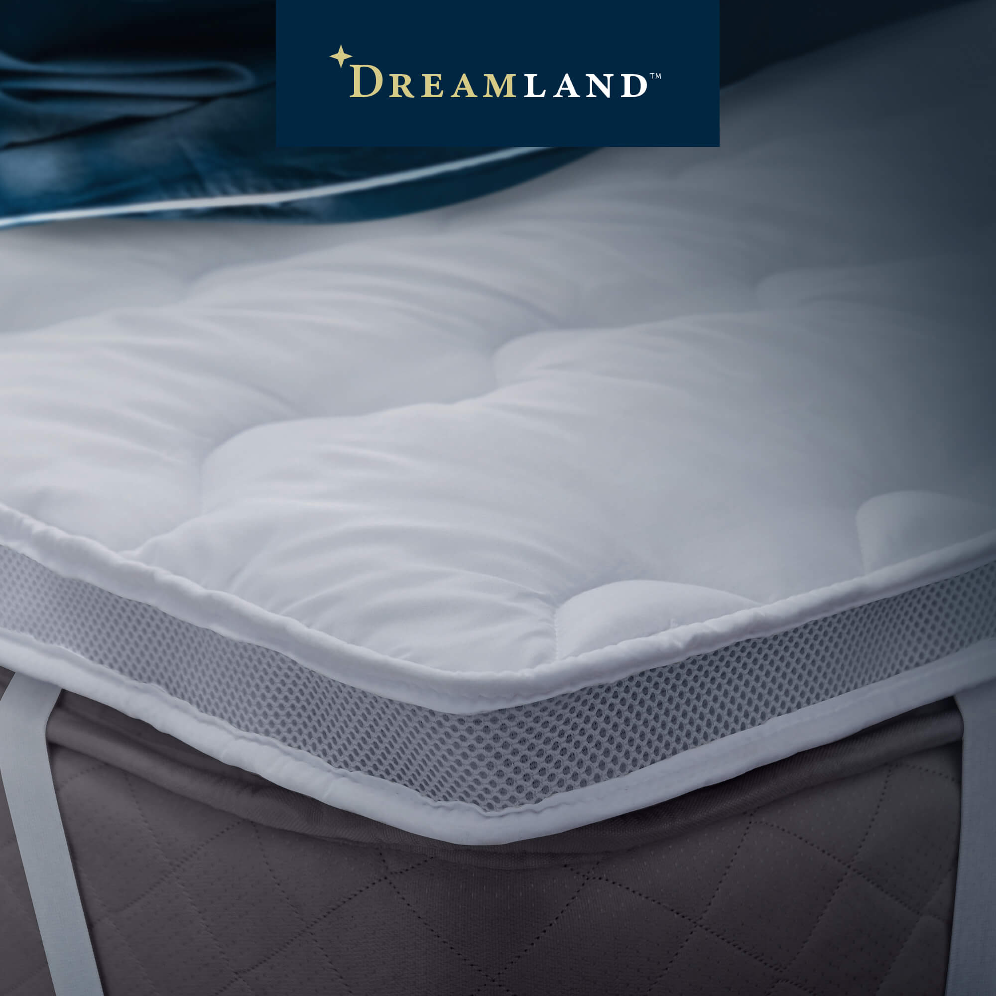 Dreamland Breathable Comfort Topper - Love Sleep